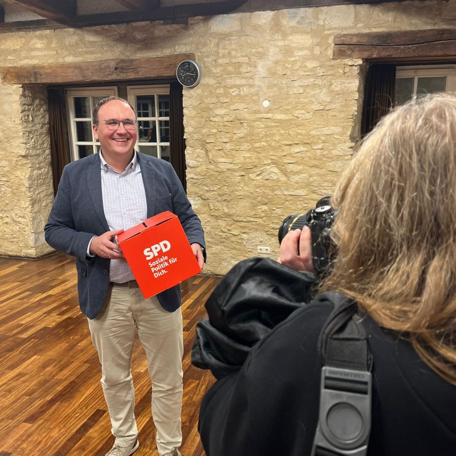 Benjamin Stern als Bundestagskandidat nominiert › SPD UB Helmstedt